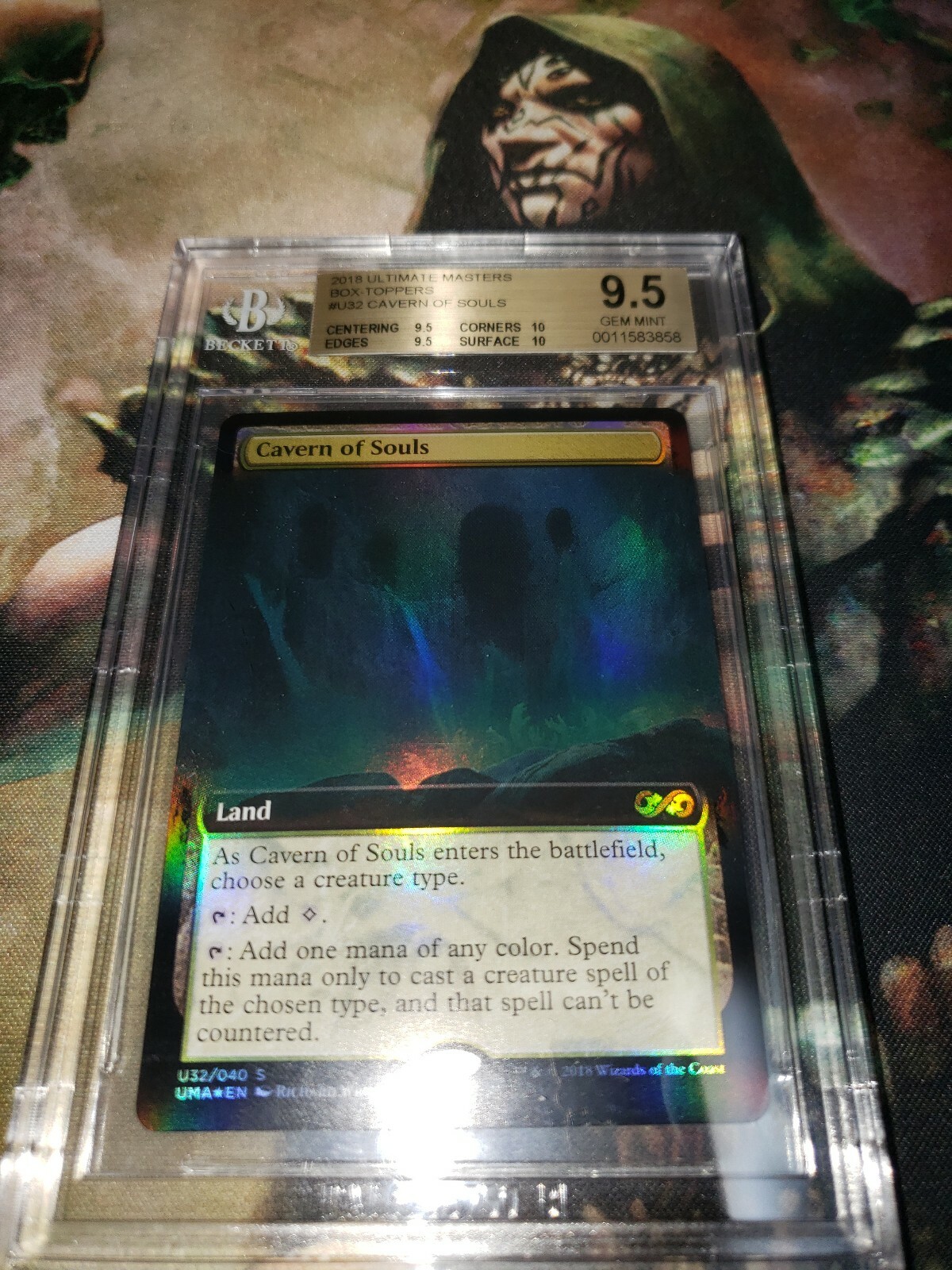Cavern of Souls - Ultimate Masters Box Topper - MTG Magic - BGS 9.5 ...