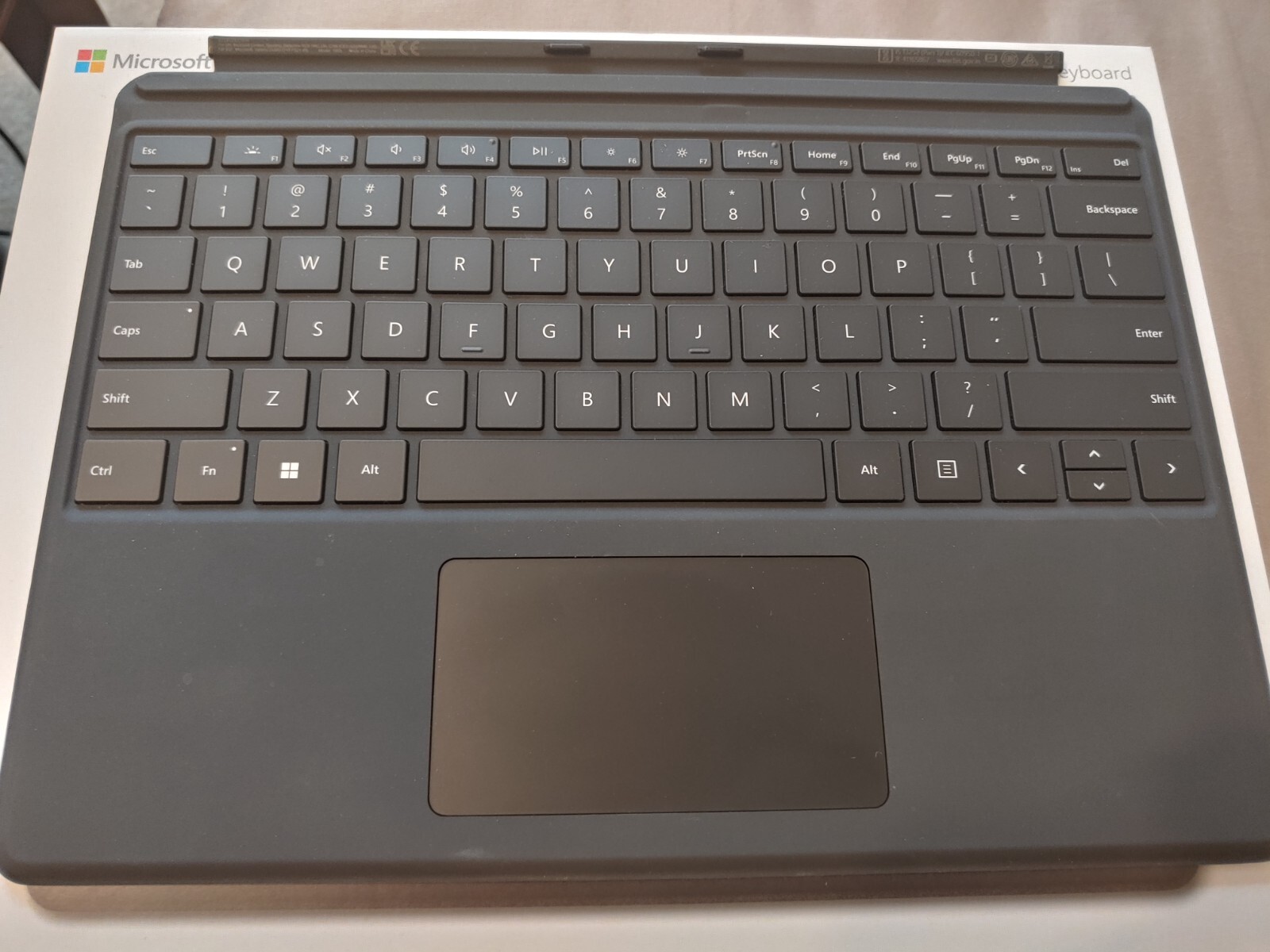 Microsoft Surface Pro X Keyboard - Black for sale online | eBay