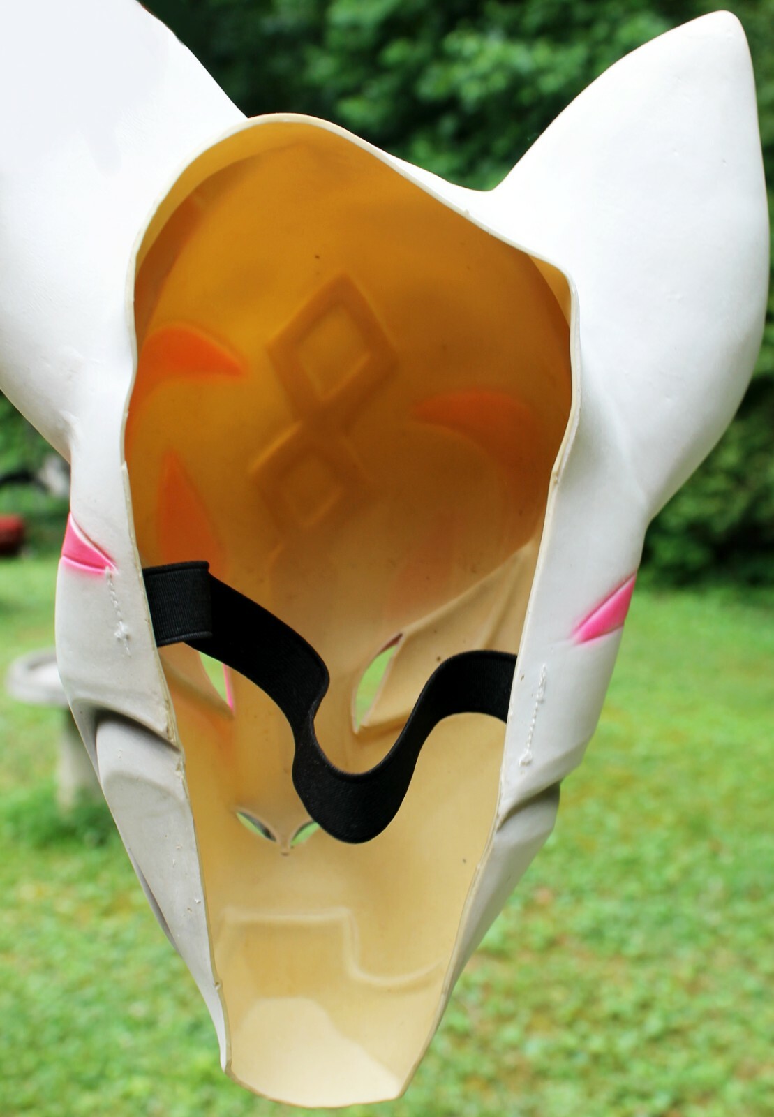 Fortnite White Kitsune Fox Drift Mask Halloween Costu… - Gem