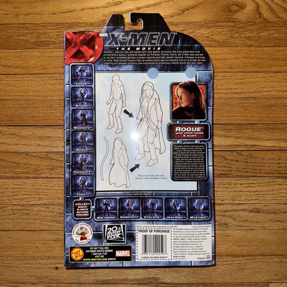 NIB Xmen the Movie Anna Paquin as Rogue MOC | eBay