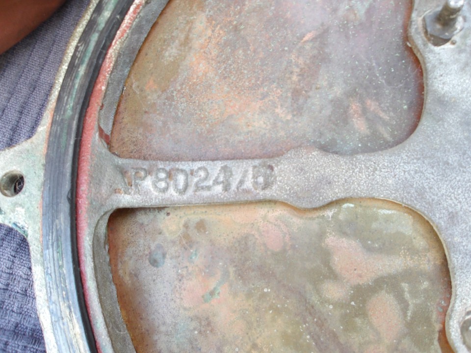 Vintage Copper & Brass Ships PORT Mast Head Light A.P. 8024 S & A 1943 ...