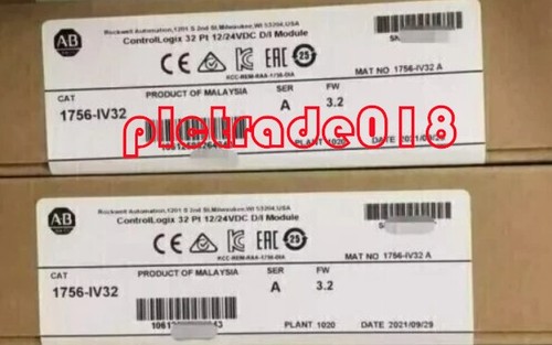 New Allen Bradley 1756-IV32 ControlLogix DC Digital Input Module High ...