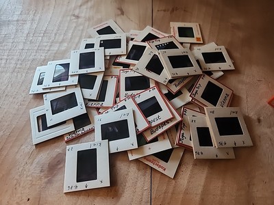 100 Vintage Photo Slides Kodak & Others 1950s-90s Amateur Film Old ...