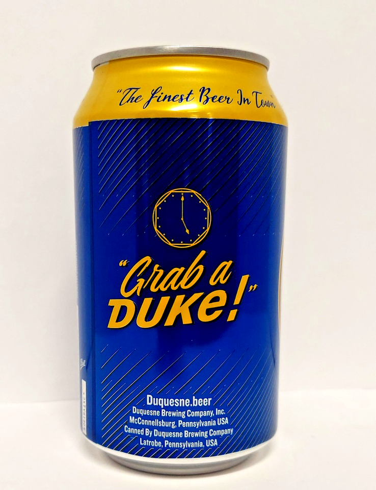 2025 DUQUESNE PILSNER - Pennsylvania Craft Beer Can - Latrobe, PA | eBay
