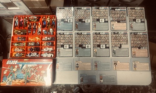 Huge Vintage Gi Joe Lot With Collectors Case And File Cards | eBay