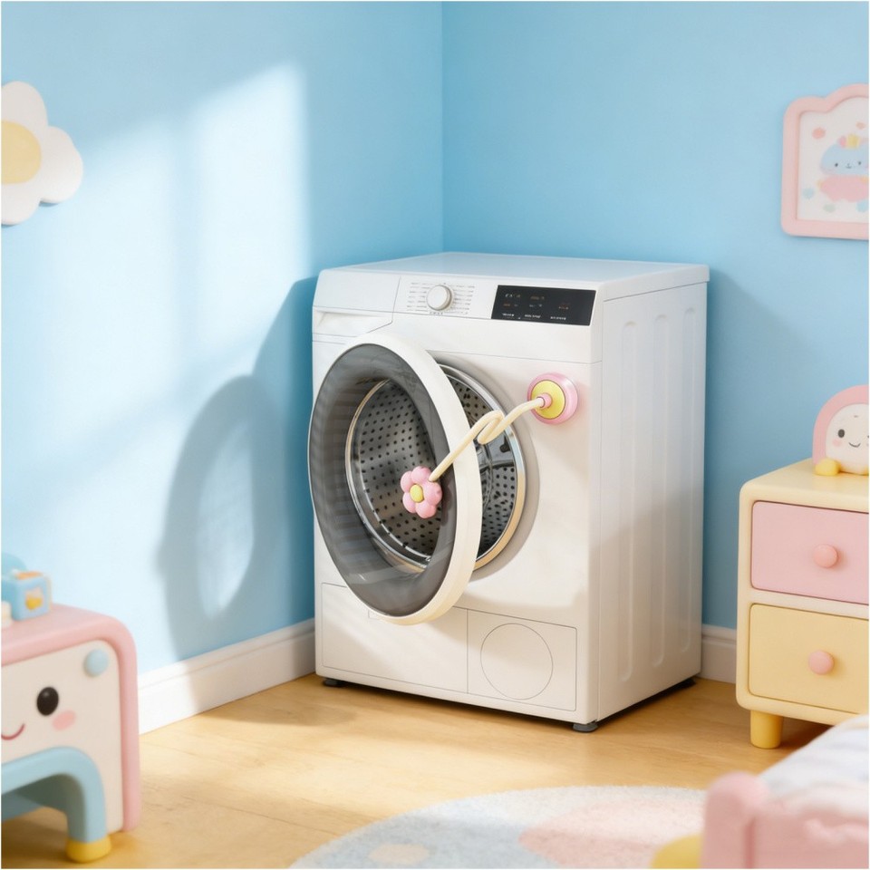 Washing Machine Door Prop - Flexible Laundry Machine Door Stopper Prop ...