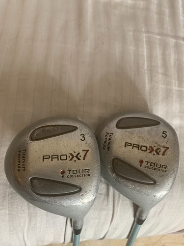 Tour Collection Pro X7 Titanium Formula 3 & 5 Wood Set Ladies Flex ...