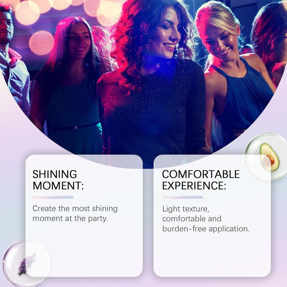 30ml Liquid Highlighter Body Bronzer Oil Body Shimmer Pearl Liquid ...