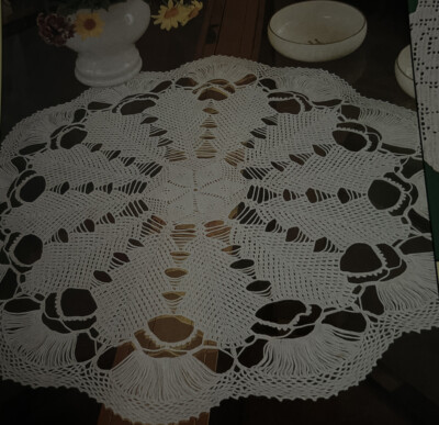 ~Crochet Pattern - Lacy Loops Doily - Pattern Only~ | eBay