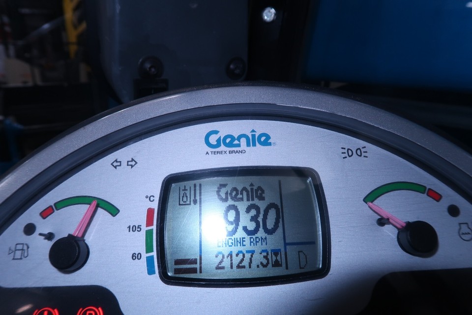 Genie GTH5519, 5500# Telehandler, Diesel, Telescopic Forklift, Quick ...