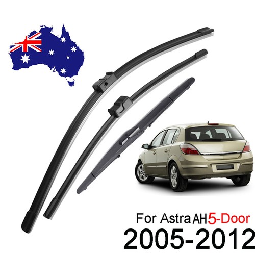 3X 22"+18"+12" Front Wiper Blade Set For Holden Astra AH hatchback ...