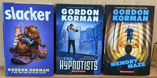 Gordon Korman Lot of 11 Hardcover Books Swindle Series + 3 Bonus Books ...
