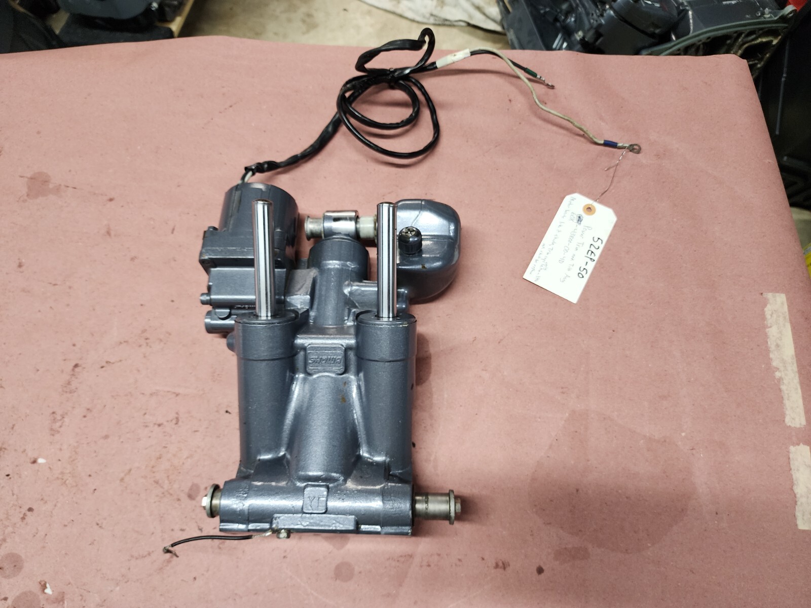 YAMAHA POWER TRIM AND TILT ASSY, SHOWA, 60X-43800-00-4D, 225 VMAX HPDI ...