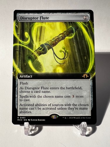 Disruptor Flute Extended Art Rare #461 MTG MH3: Modern Horizons 3 Near ...