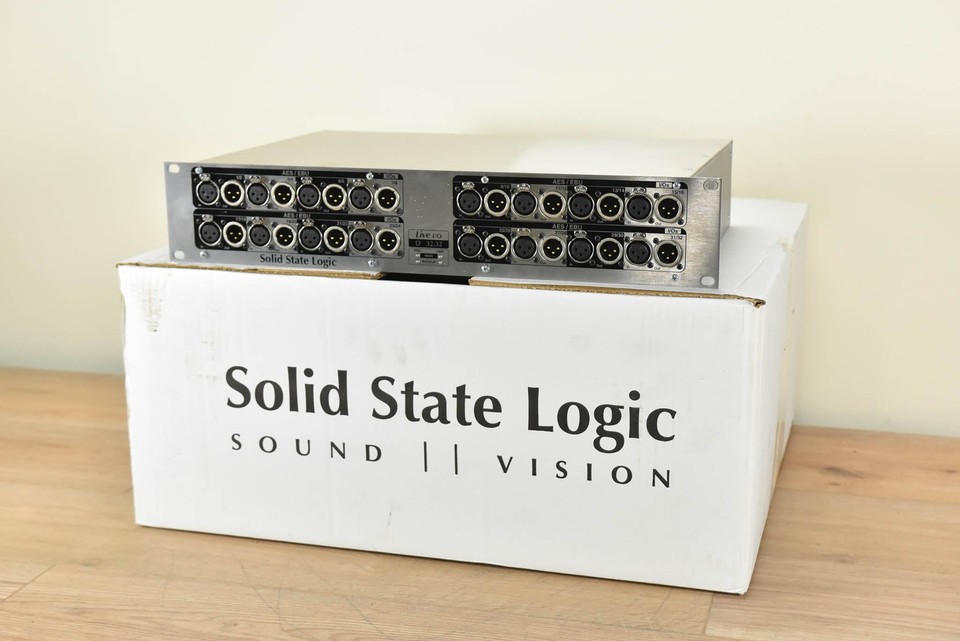 Solid State Logic L500 Digital Mixing Console with D32.32 Stage Rack ...