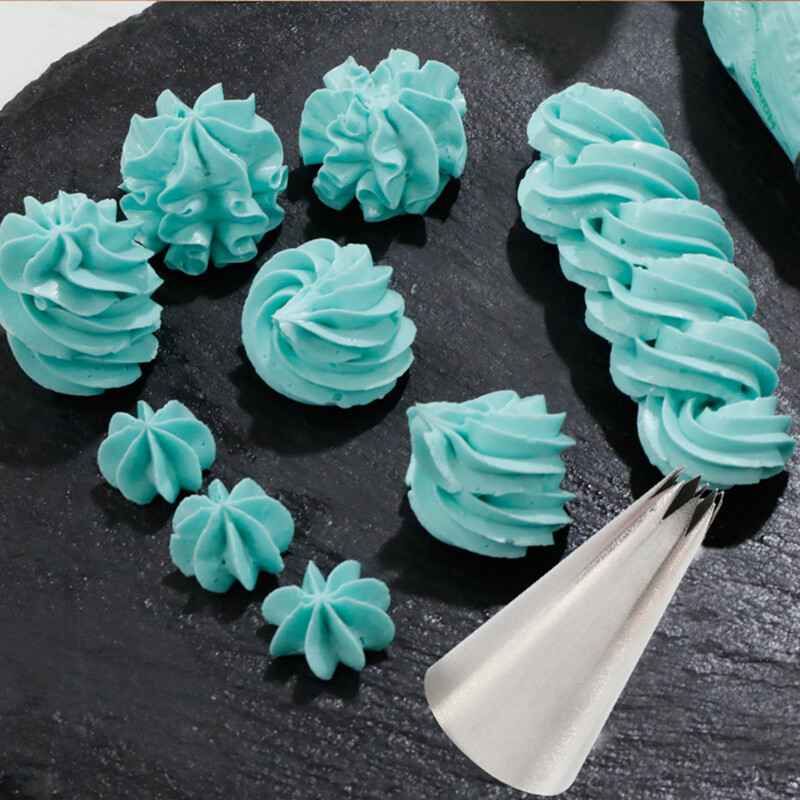 19# Small Piping Nozzle Cupcake Pastry Nozzles Cake Decorating Tips ...