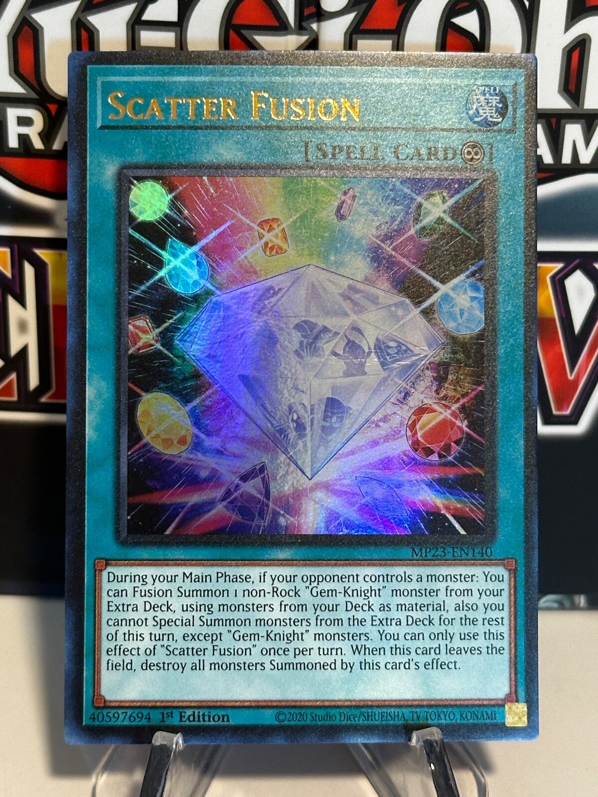 Yu-Gi-Oh! Scatter Fusion MP23-EN140 1st Edition Ultra Rare | eBay