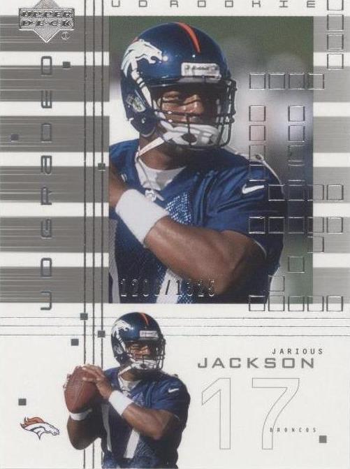2000 UD Graded - UD Rookie Jarious Jackson #103 /1325 (RC) for sale ...