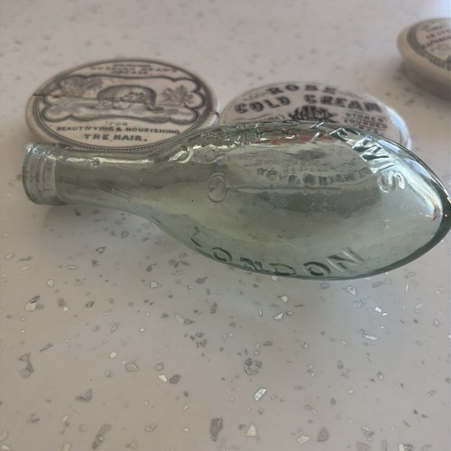 RARE MINIATURE HAMILTON TORPEDO BOTTLE JAMES LEWIS POSS PERFUME | eBay