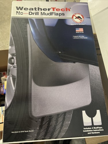 WeatherTech No-Drill Front MudFlaps - 110020 - For 2011-2016 Ford F-250 & F-350 | eBay