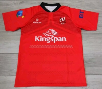 Ulster Rugby European Shirt 2018/2019 - Kukri Large L Jersey Red Top 18 ...