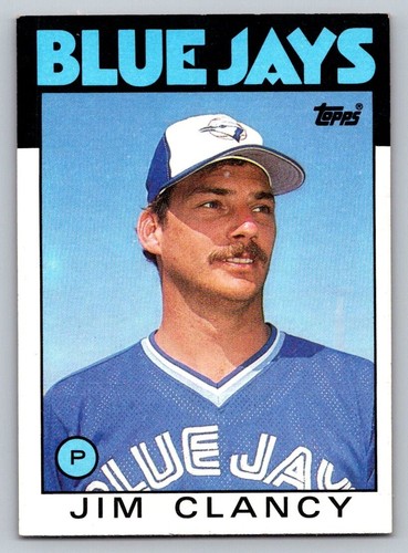 1986 Topps #412 Jim Clancy Toronto Blue Jays | eBay