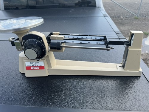 Ohaus Dial-O-Gram 1600g Capacity Mechanical 3-Beam Lab Scale | eBay