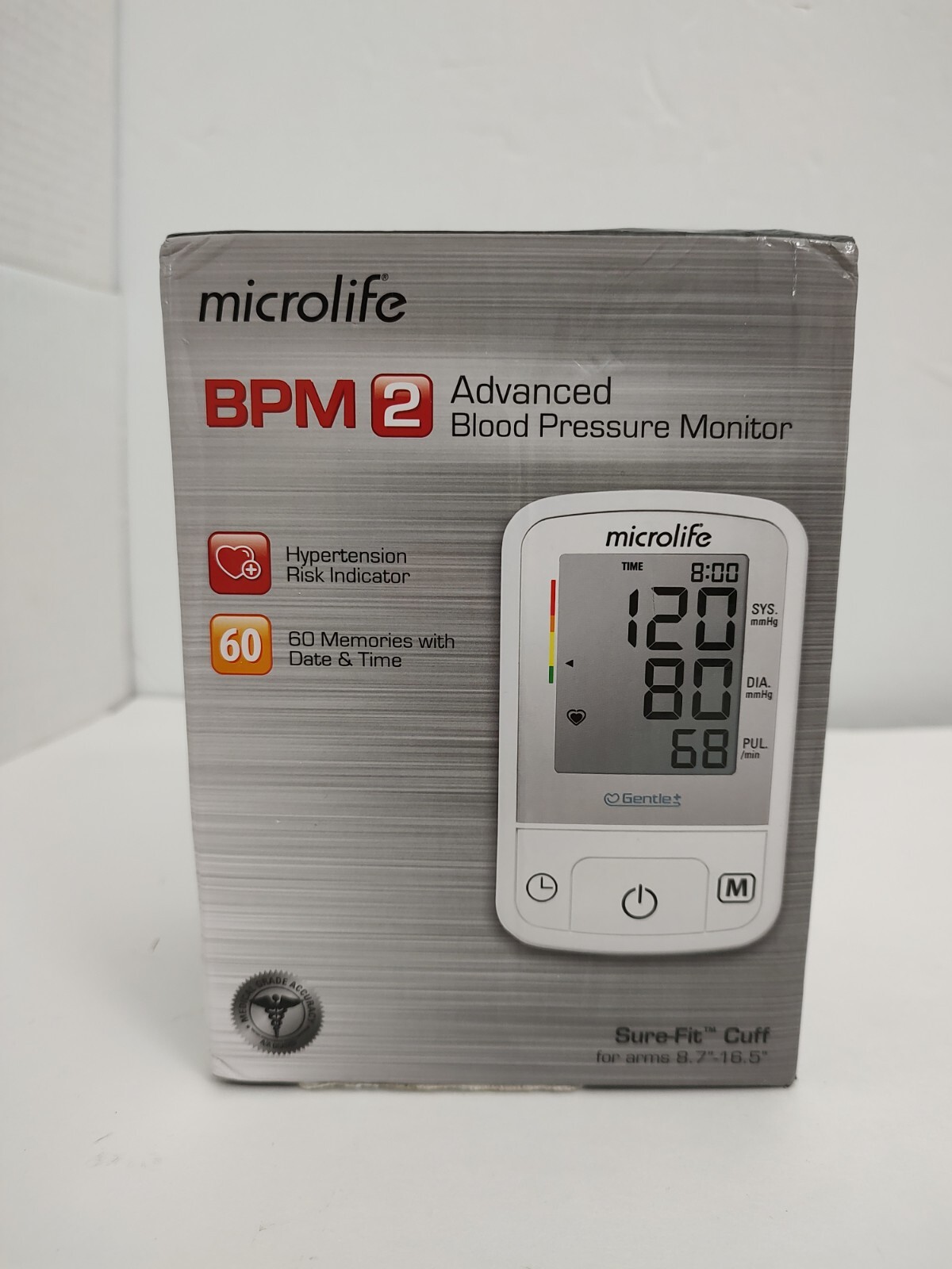 Microlife Advanced Blood Pressure Monitor BPM2 Sealed Cuff 8.7"-16.5" Automatic | eBay