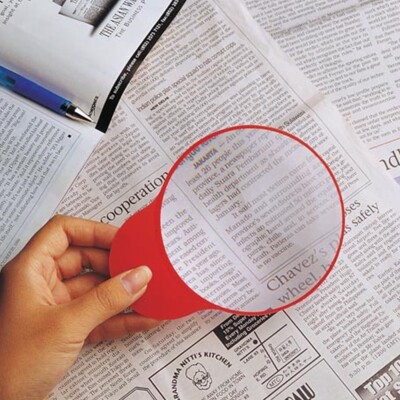 Shape Reading Magnifier Lightweight Magnifying Glass | eBay UK