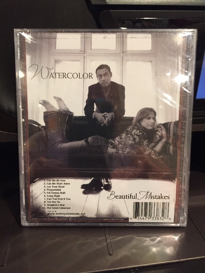 Watercolor: Beautiful Mistakes (CD,2002,Watercolor) Mfg. Sealed ...