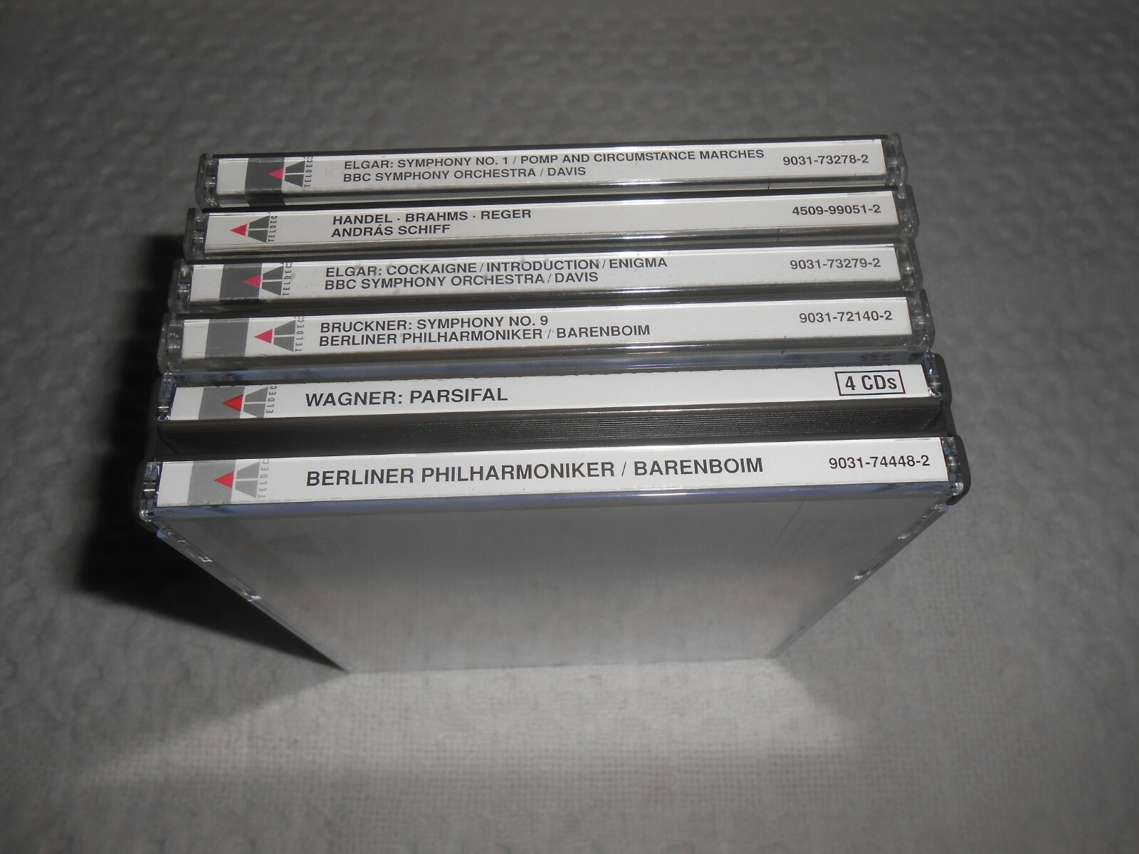 LOT OF 5 CD'S CLASSICAL MUSIC TELDEC LABEL ( Tested ) | eBay