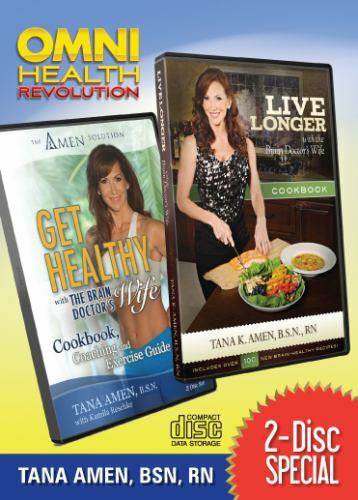 Omni Health Revolution Cookbook 2 CD Set by Tana Amen and Daniel G ...