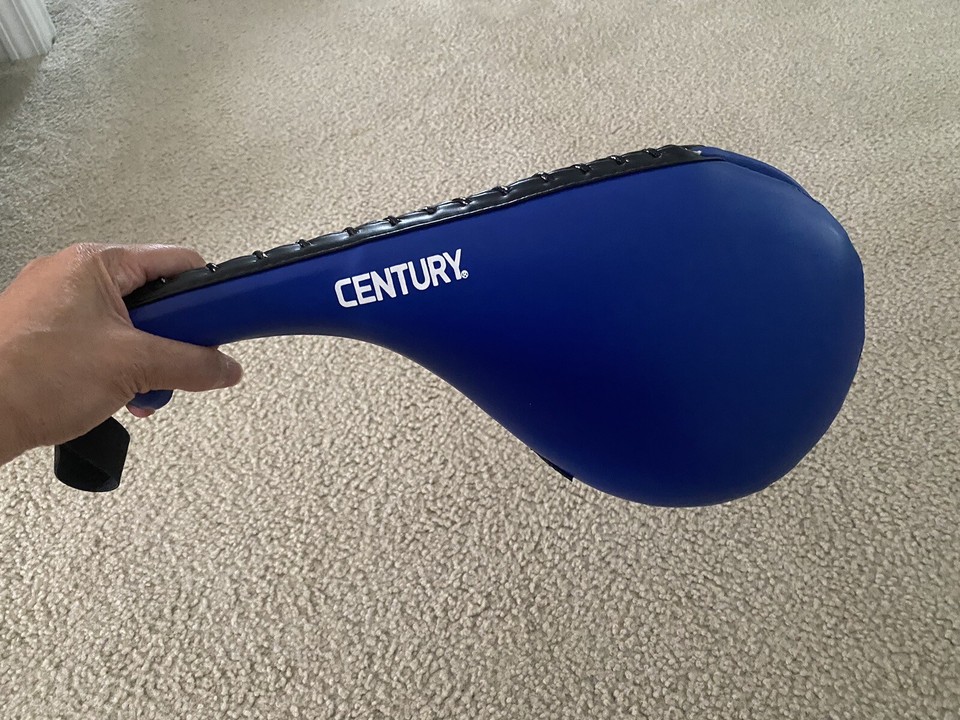 Century Double Clapper Kick Paddle - Martial Arts - Blue | eBay