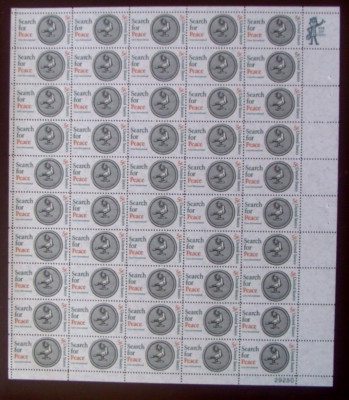 US Stamp sheet #1326 Peace | eBay