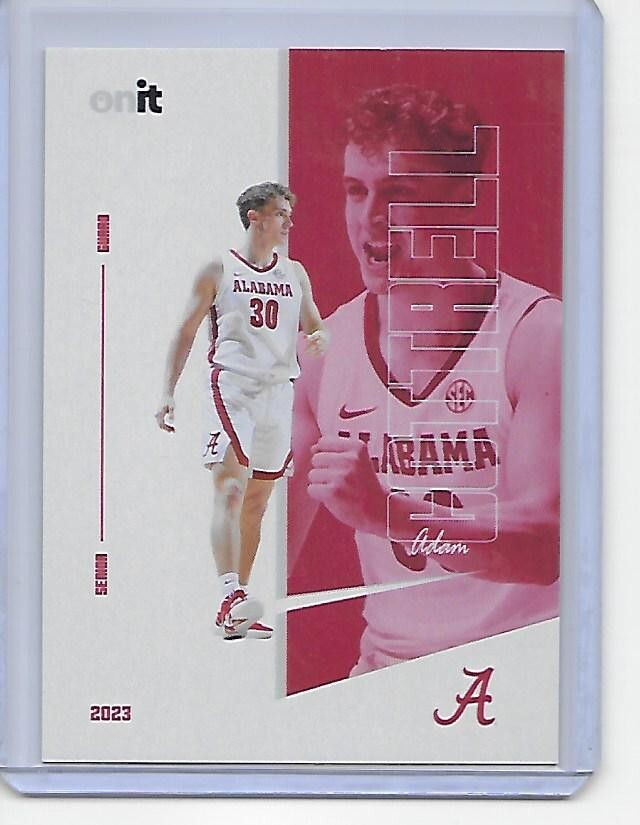 2023 ONIT NCAA Basketball Alabama Crimson Tide ADAM COTTRELL | eBay