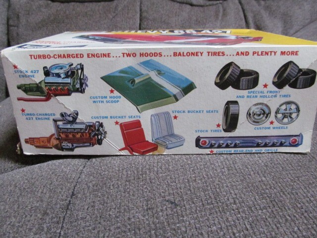 1969 Chevy Impala SS MPC Model car empty box | eBay