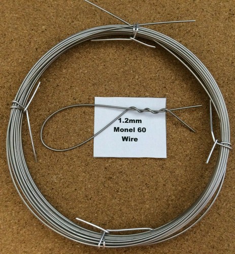 1.2mm x 10m 18SWG Monel 60 Wire Corrosion Resistant Heavy Duty Seizing ...