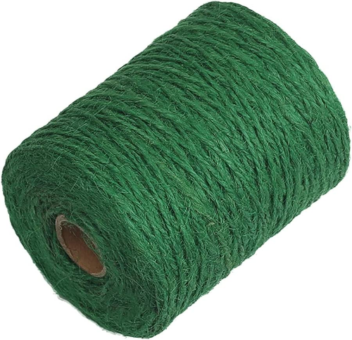 Vivifying Green Garden Twine 656 Feet 2mm Natural Jute Twine String for ...