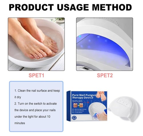 Furzero Purenail Laser Therapy Device, Nail Fungus Laser, Light Therapy ...