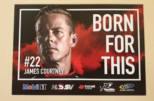 James Courtney Boost Mobile HRT HSV Holden Racing Team Driver Card V8 ...
