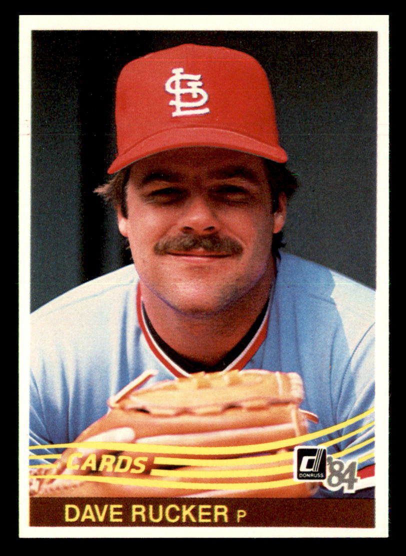 1984 Donruss #260 Dave Rucker Set Break | eBay