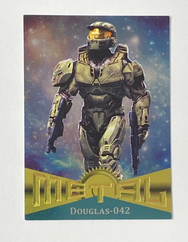 2024 UD Halo Legacy Collection HALO METAL UNIVERSE DOUGLAS-042 35M 15/ ...