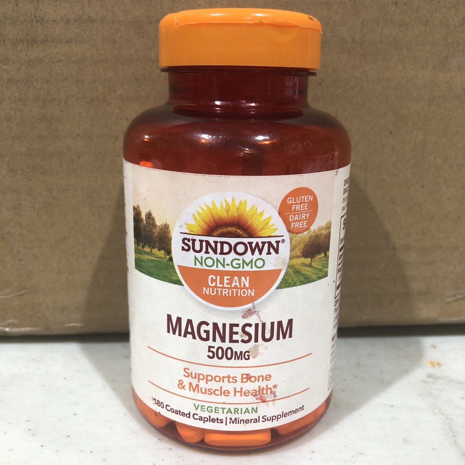 Sundown Naturals Magnesium 500 MG 180 Caplets for sale online | eBay