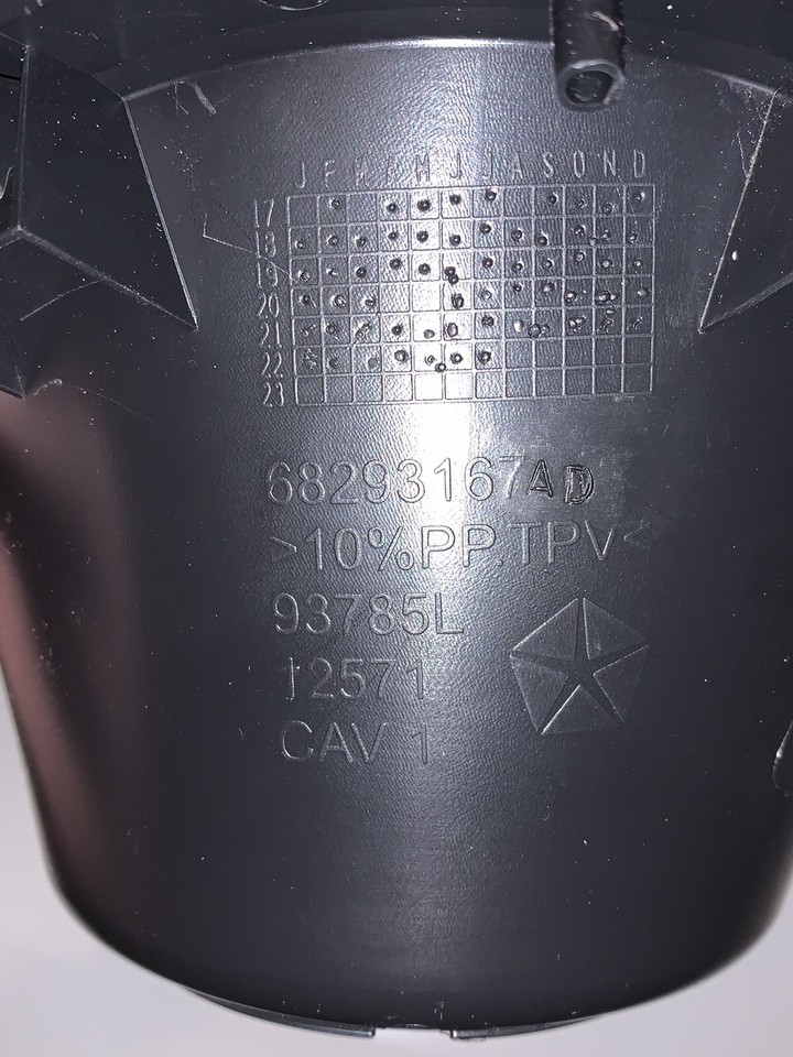 Fuel Filler Pocket Housing for Jeep Wrangler 2018-2023, Part 68293167AD ...