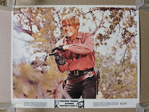 George Peppard shoots his gun colour western photo 1967 Rough Night in ...