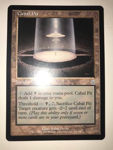 Cabal Pit Odyssey LP/NM Land Uncommon MTG | eBay
