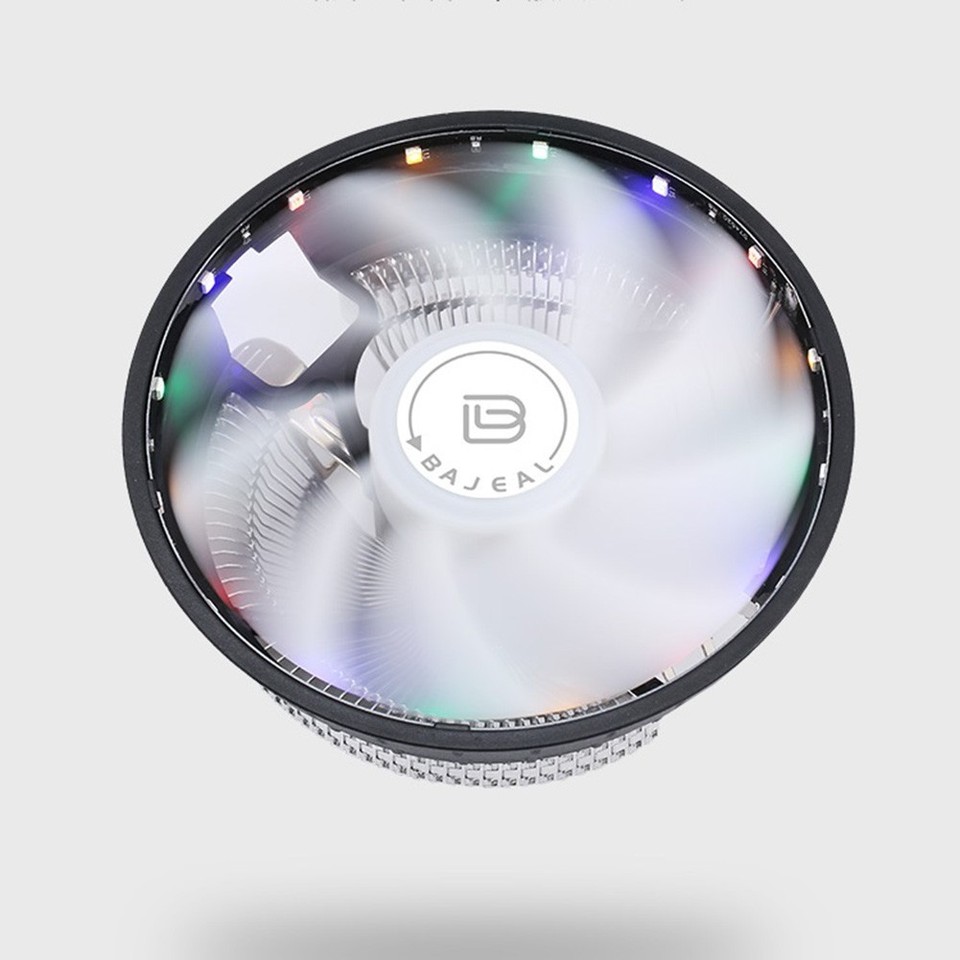 For Bajeal P3 Radiator CPU Fan with Colorful Lights for Efficient ...