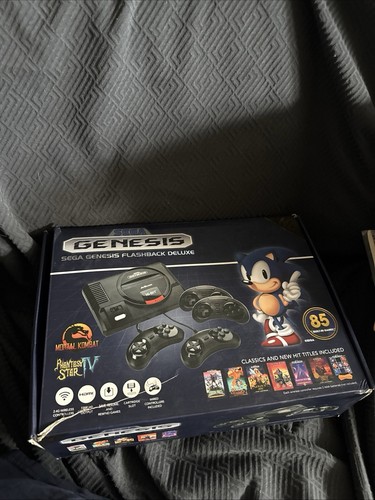 AtGames Sega Genesis Flashback HD (2017) With Box | eBay