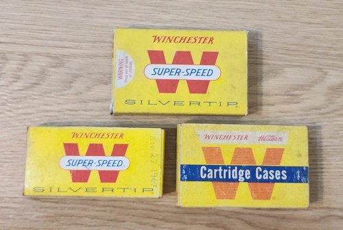 Lot Of 3 Vintage Empty Winchester Bullet Boxes | eBay
