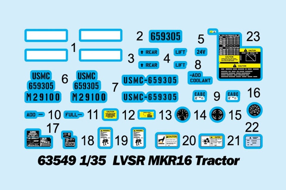 I Love Kit 63549 LVSR MKR16 TRACTOR 1:35 Model Kit | eBay